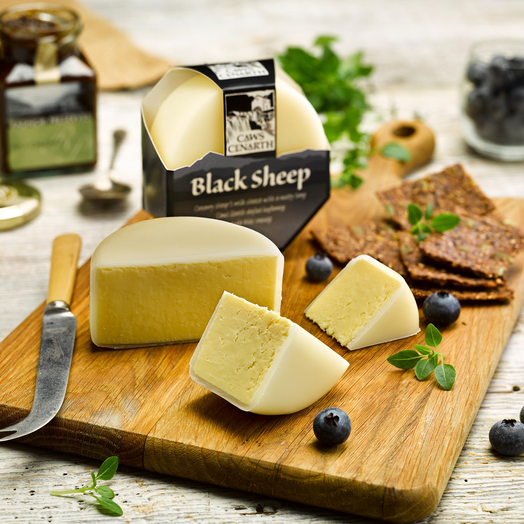 Black Sheep Sheep's Cheese - Caws Cenarth