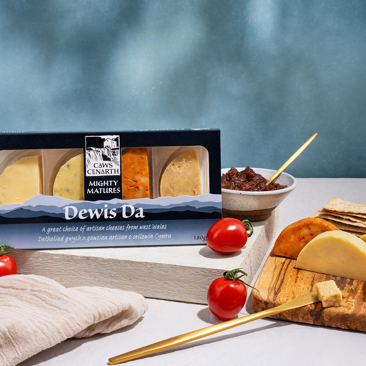 Caws Cenarth Mighty Matures - Welsh Mature Cheeses